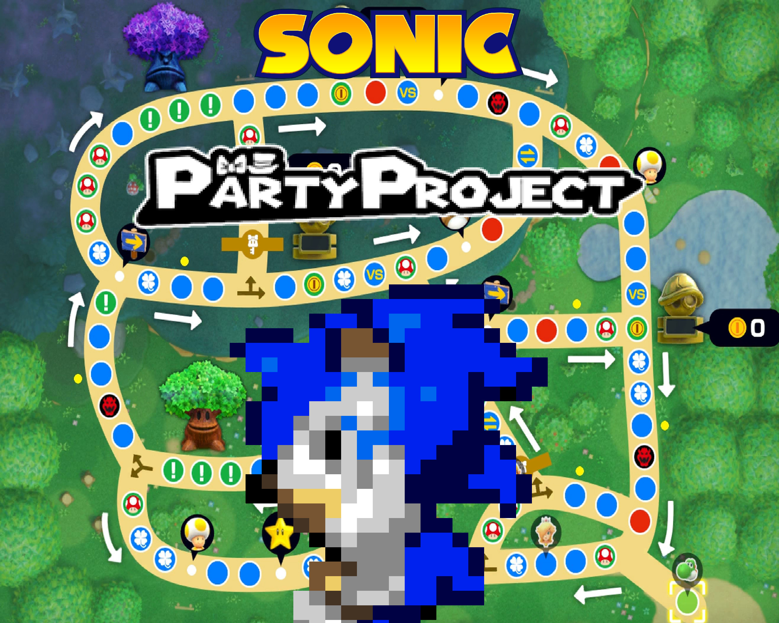 Sonic Mod for Party Project | PProject Mods