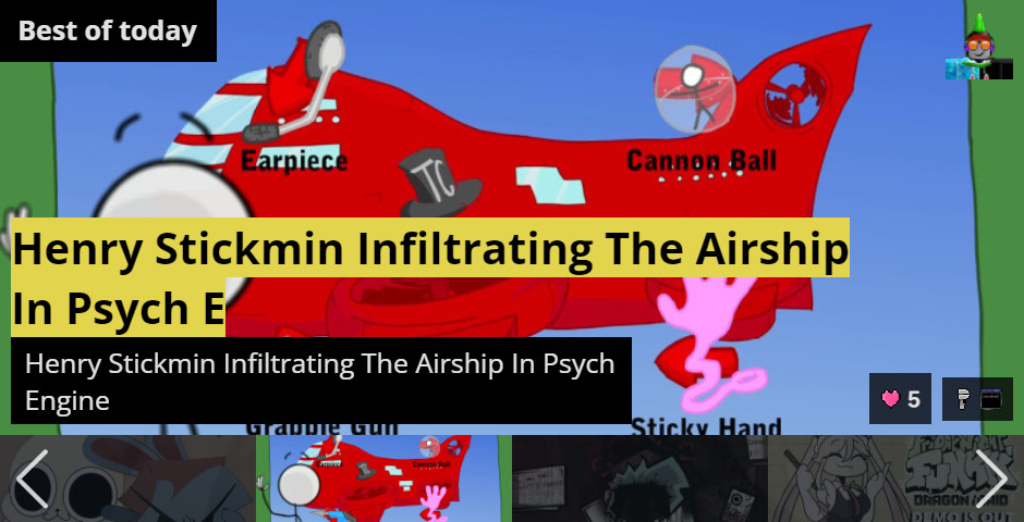 Henry Stickmin Infiltrating The Airship In Psych E Mod for Friday Night ...