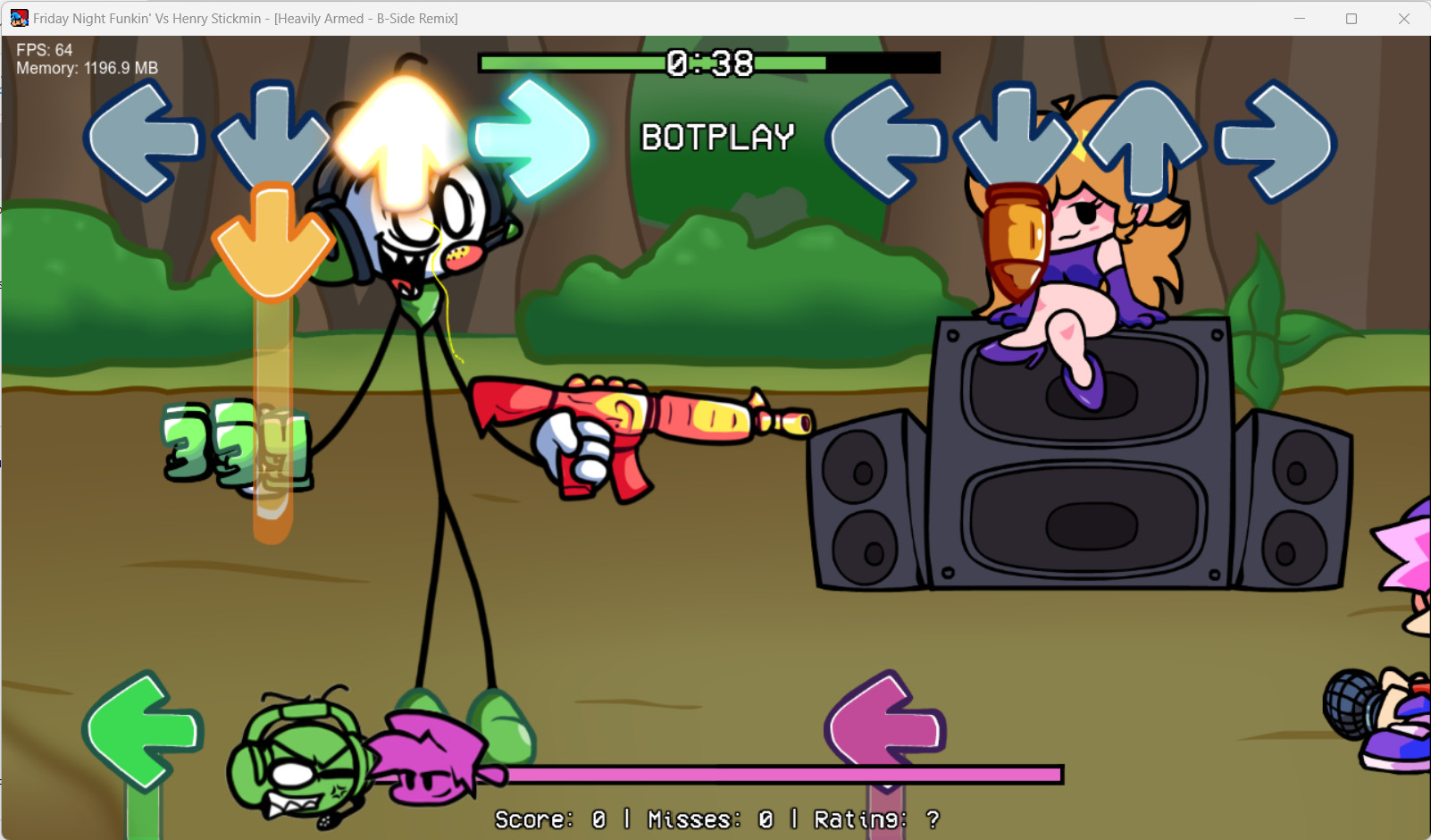 Vs. Henry Stickmin V4 Part 1 (PE/Mod Folder Port) Mod for Friday Night Funkin' | FNF Mods