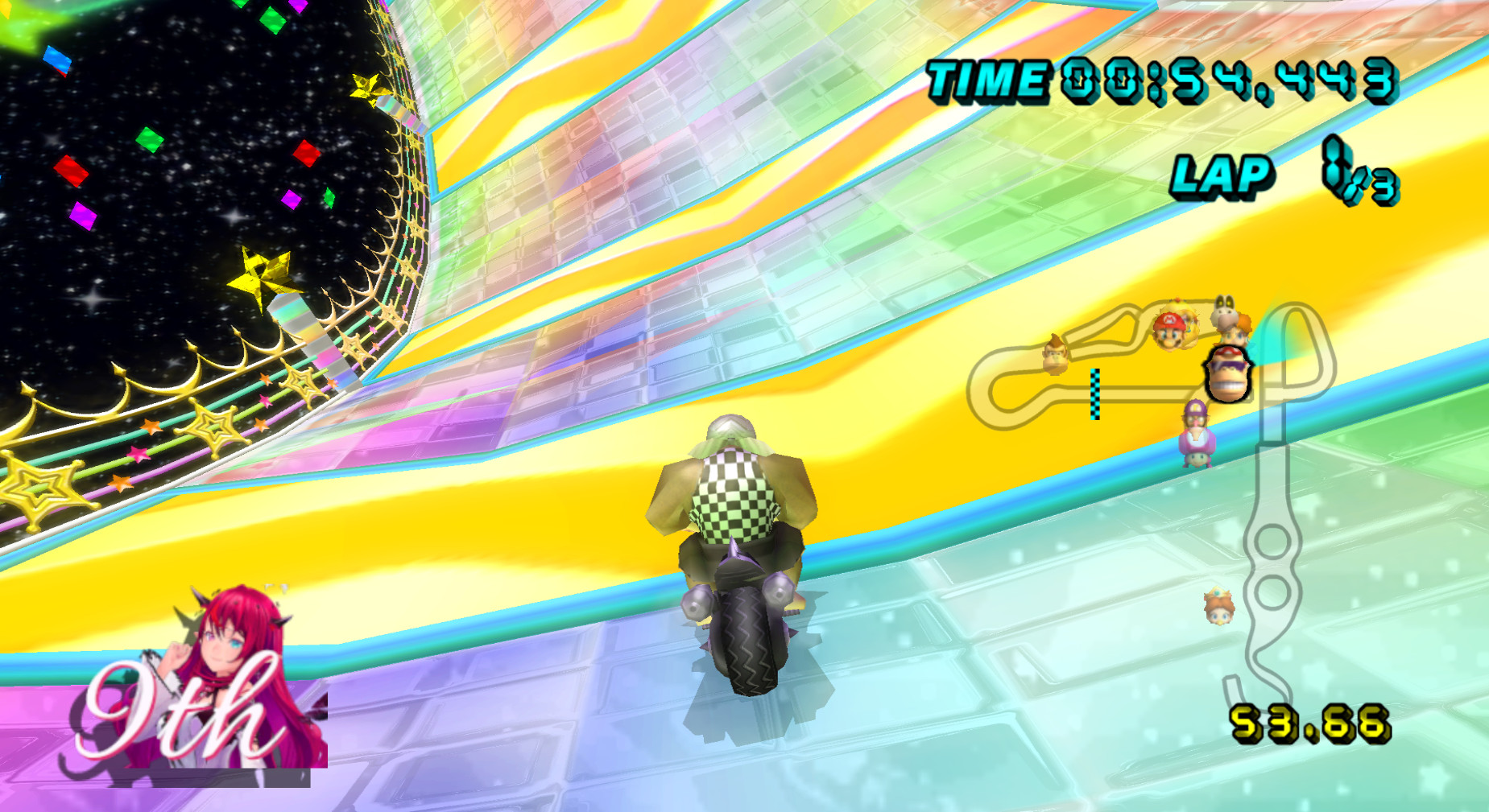 Hololive Position tracker Mod for Mario Kart Wii | MKWii Mods