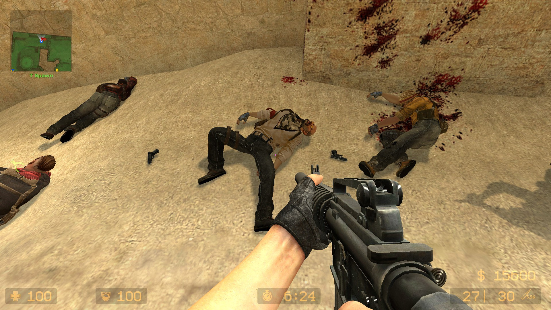 MW2019 ragdoll physics (real) Mod for Counter-Strike: Source | CS:S Mods