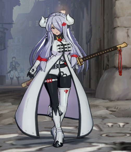 Hakumen Narmaya (Color 08) Mod for Granblue Fantasy Versus: Rising | GB ...