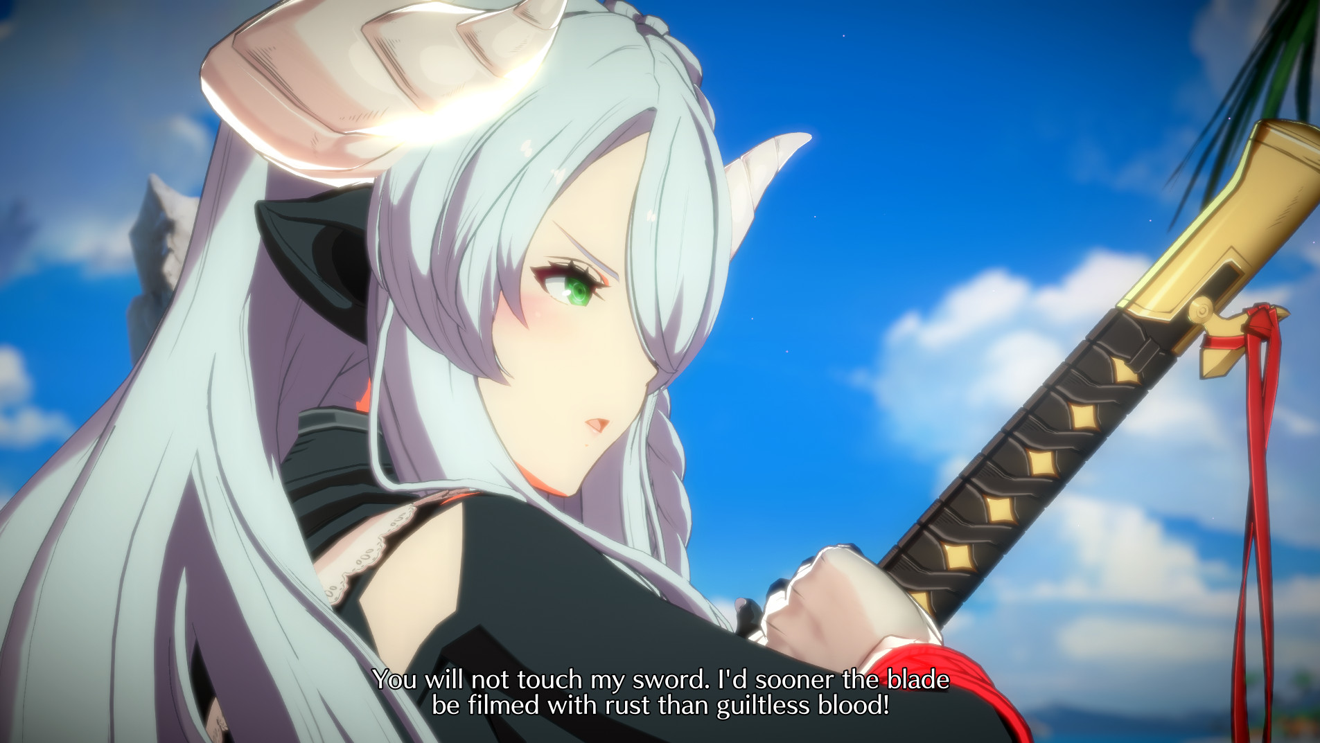 Hakumen Narmaya (Color 08) Mod for Granblue Fantasy Versus: Rising | GB ...