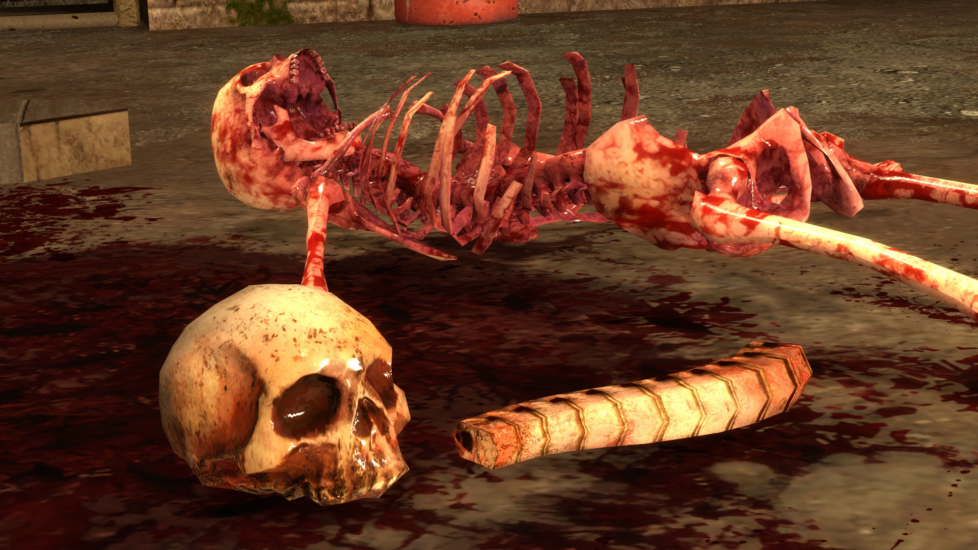 Improved Skeleton and Gibs textures Mod for Half-Life 2 | HL2 Mods