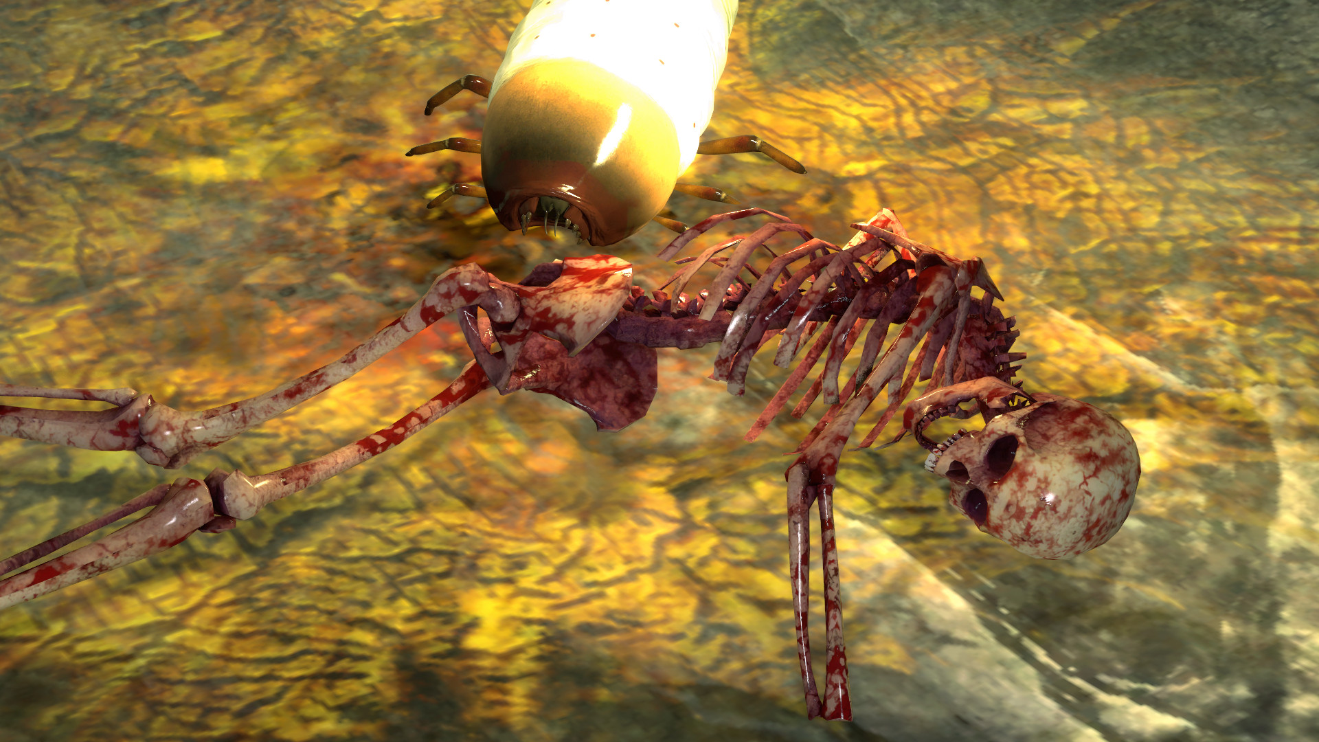 Improved Skeleton and Gibs textures Mod for Half-Life 2 | HL2 Mods