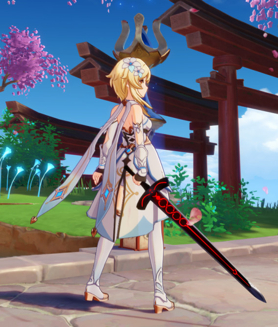 Excalibur Morgan Mod for Genshin Impact | GI Mods