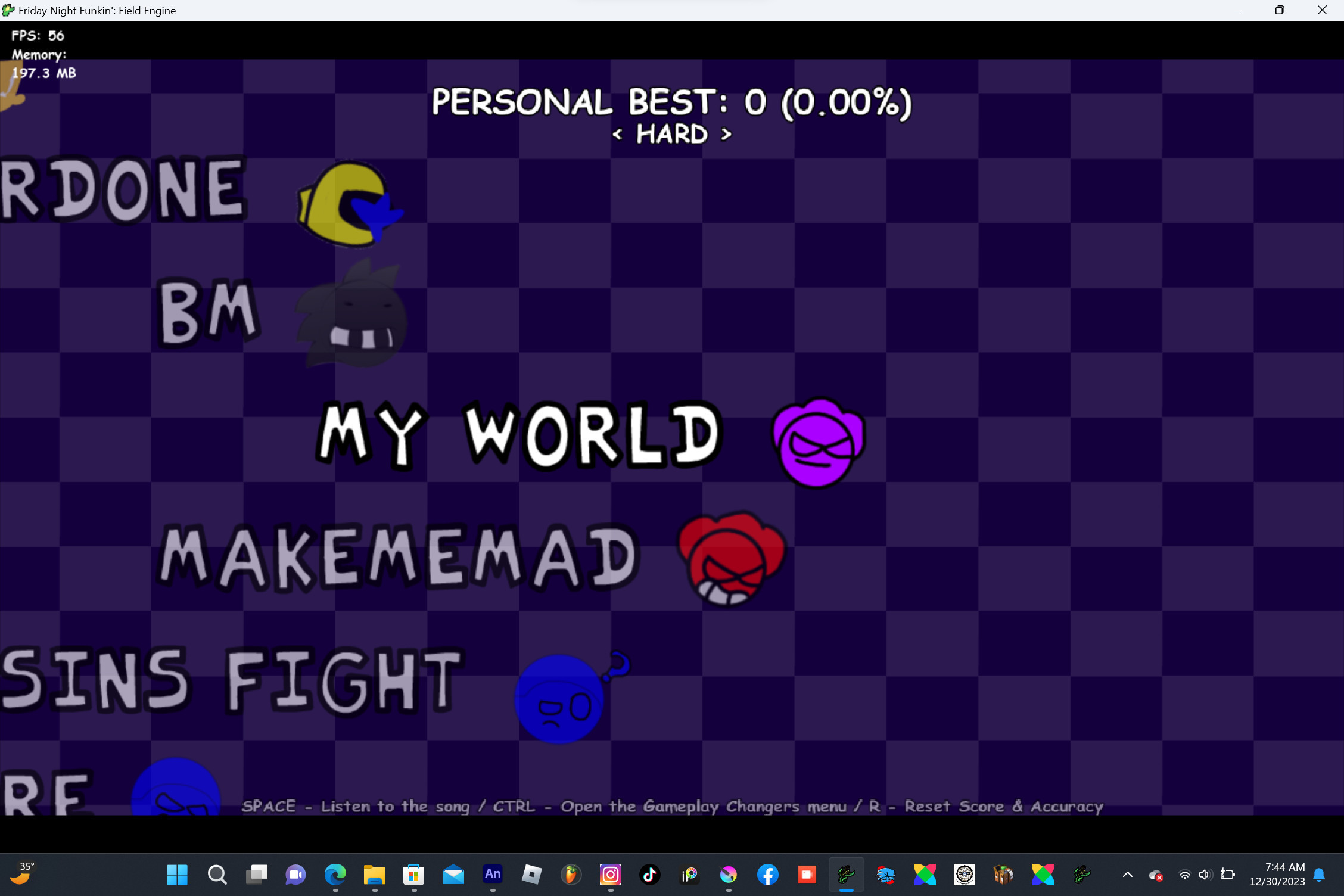 edward funkin v2 Mod for Friday Night Funkin' | FNF Mods