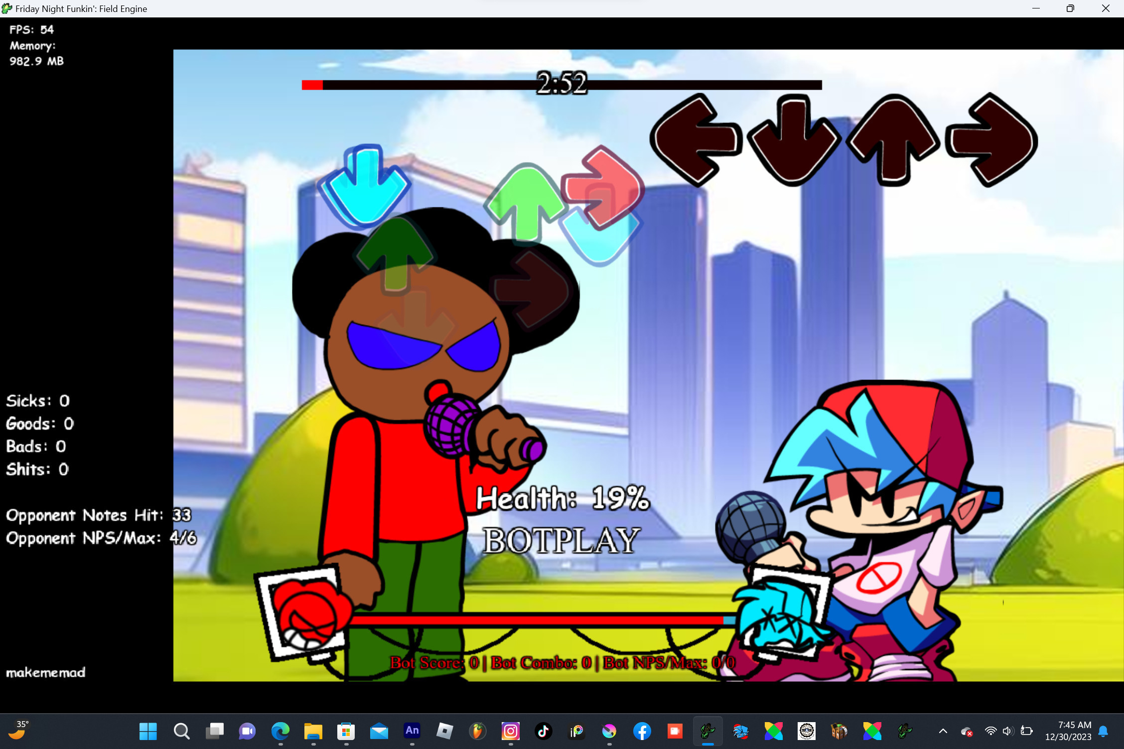 edward funkin v2 Mod for Friday Night Funkin' | FNF Mods