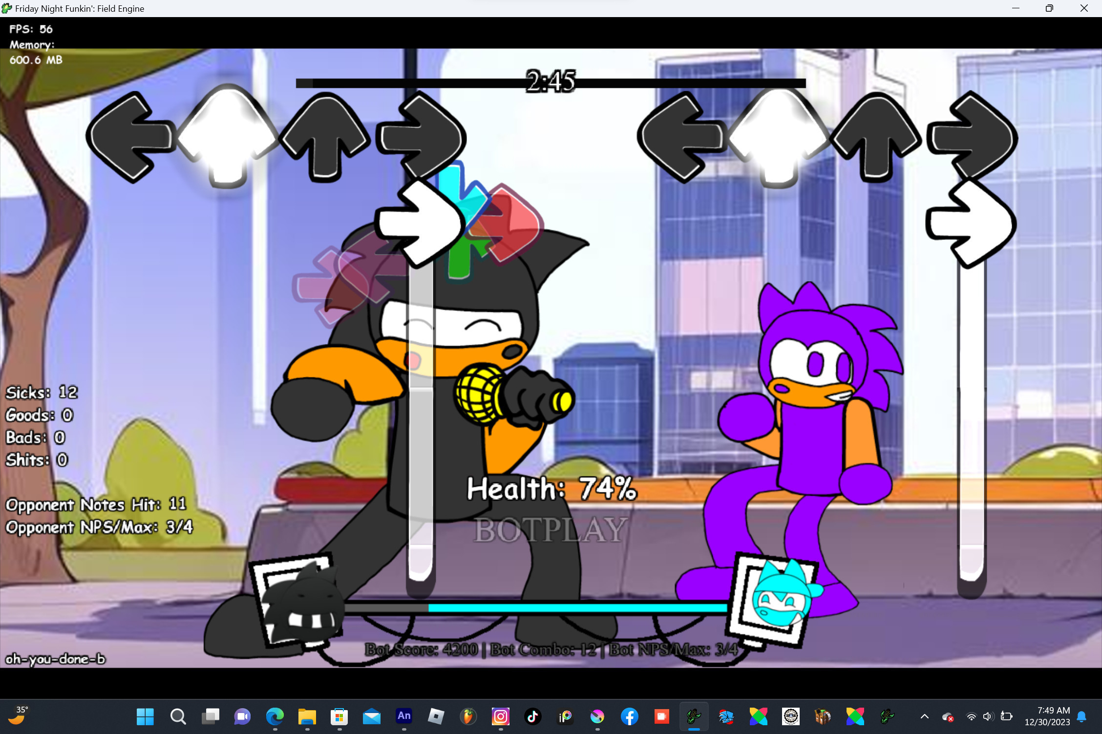 edward funkin v2 Mod for Friday Night Funkin' | FNF Mods