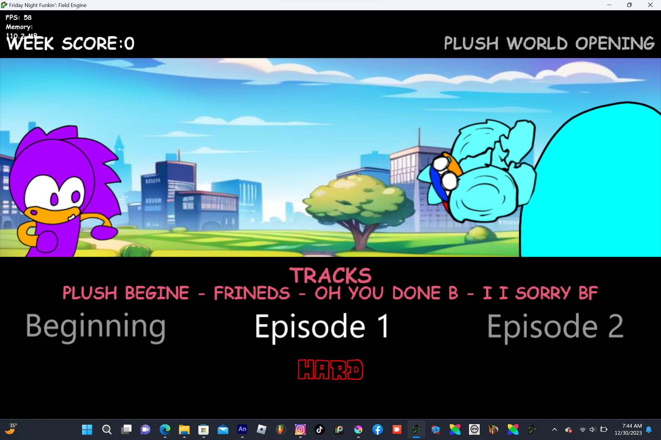 edward funkin v2 Mod for Friday Night Funkin' | FNF Mods