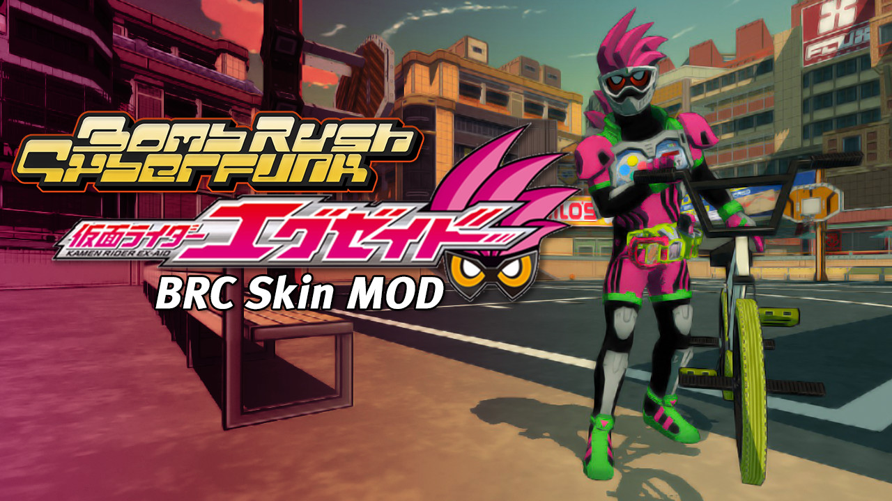 Kamen Rider Ex-aid Mod for Bomb Rush Cyberfunk | BRC Mods