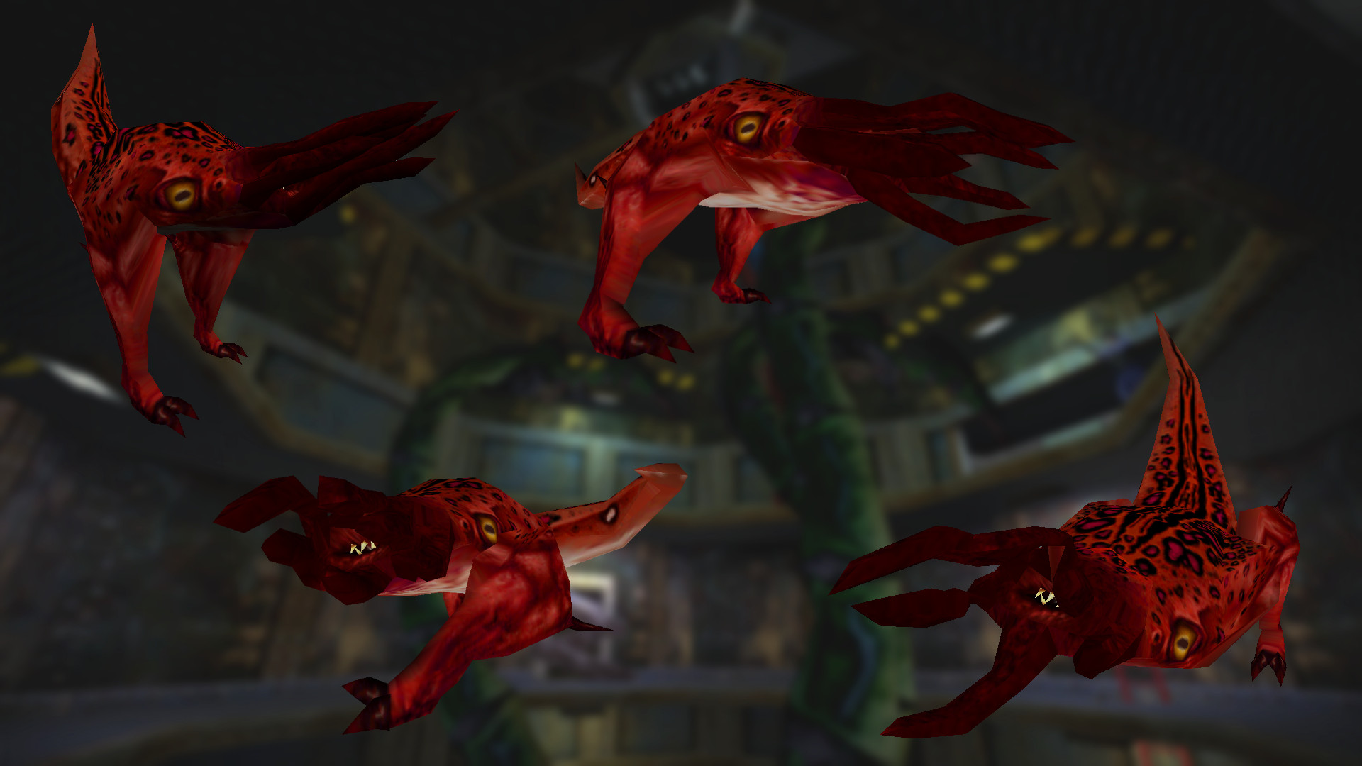 Red Bullsquid (HL2 Beta style) Mod for Half-Life | HL Mods