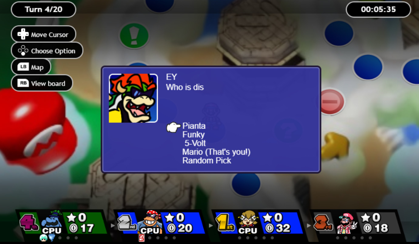 BONUS CHAR WAVE 1 OUT! Super Mario X Party Project Mod for Party ...