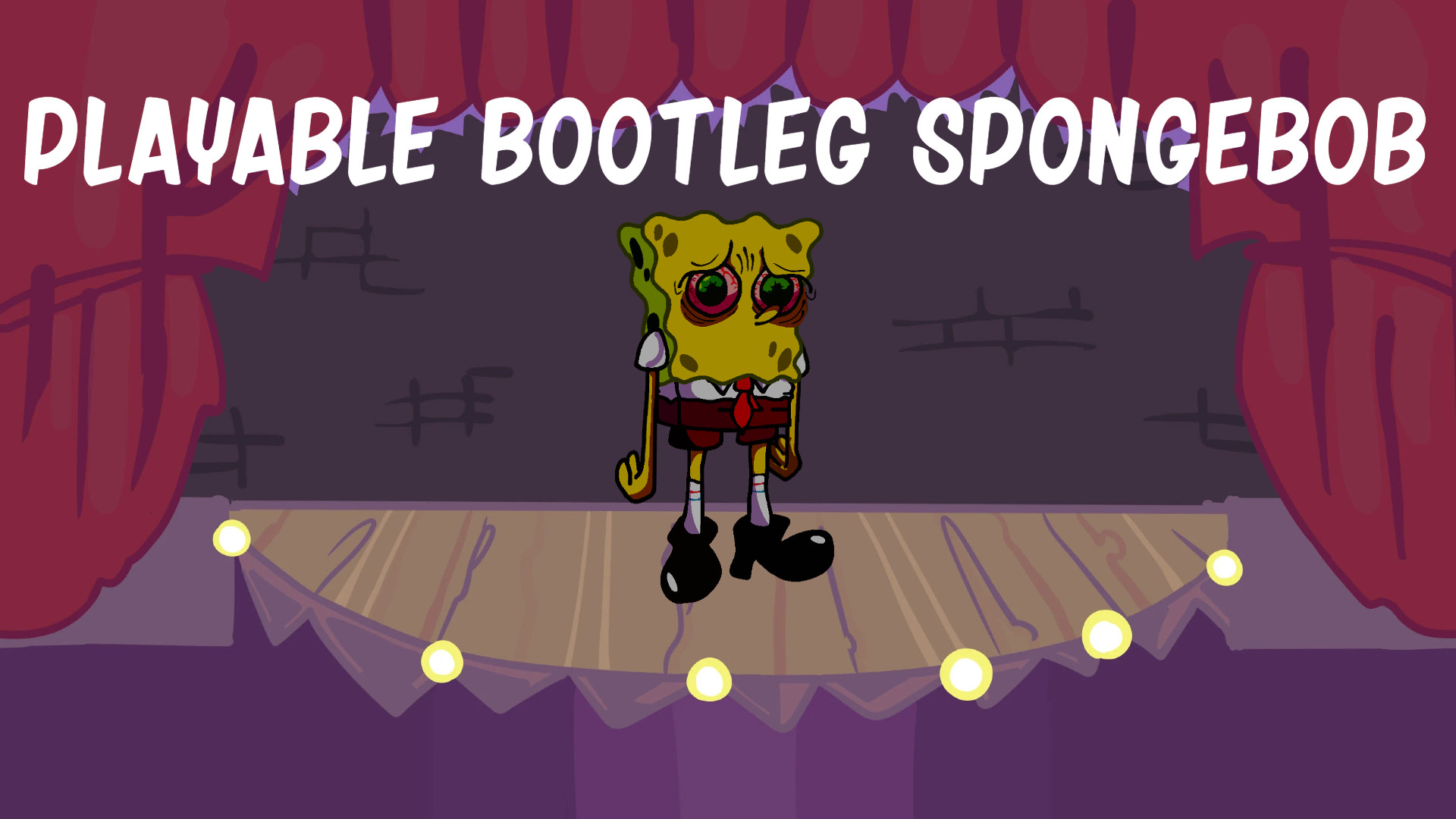 Playable Bootleg SpongeBob Mod for Friday Night Funkin' | FNF Mods