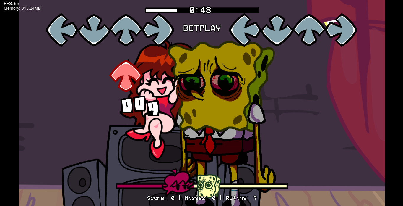 Playable Bootleg SpongeBob Mod for Friday Night Funkin' | FNF Mods