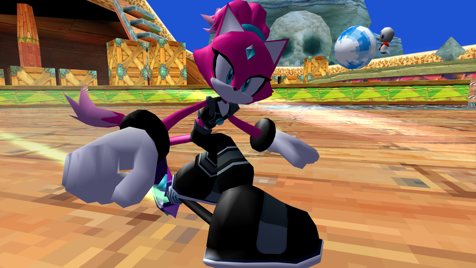 (SRTE) Blaze - Gatuna Mod for Sonic Riders (GameCube) | SR-GC Mods