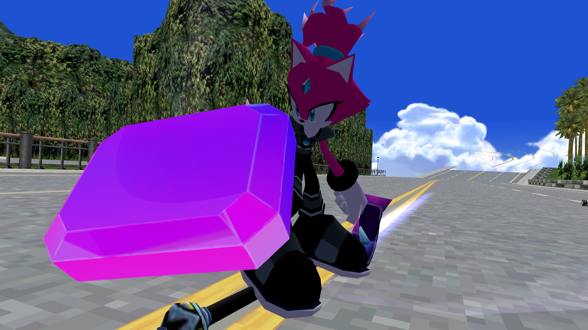 (SRTE) Blaze - Gatuna Mod for Sonic Riders (GameCube) | SR-GC Mods