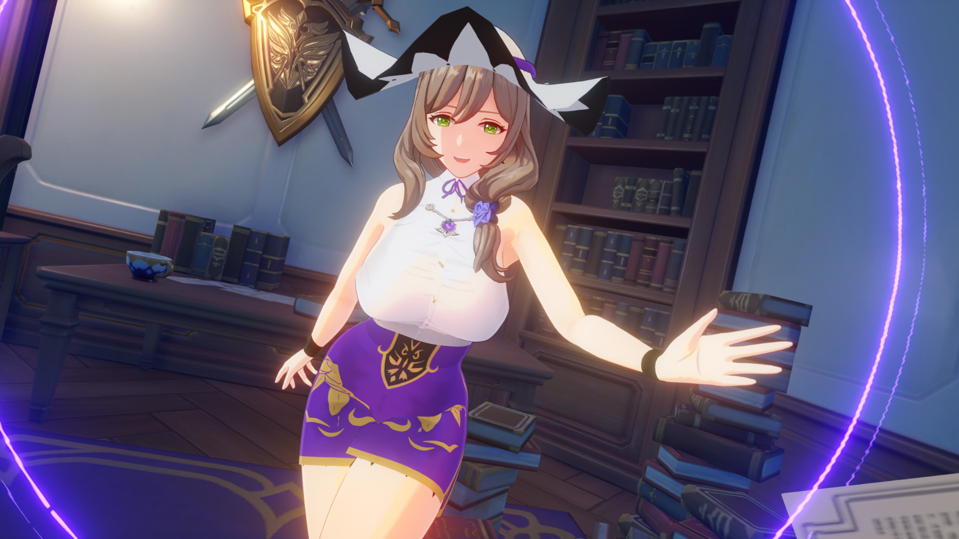 Summer Dress Lisa Mod for Genshin Impact | GI Mods