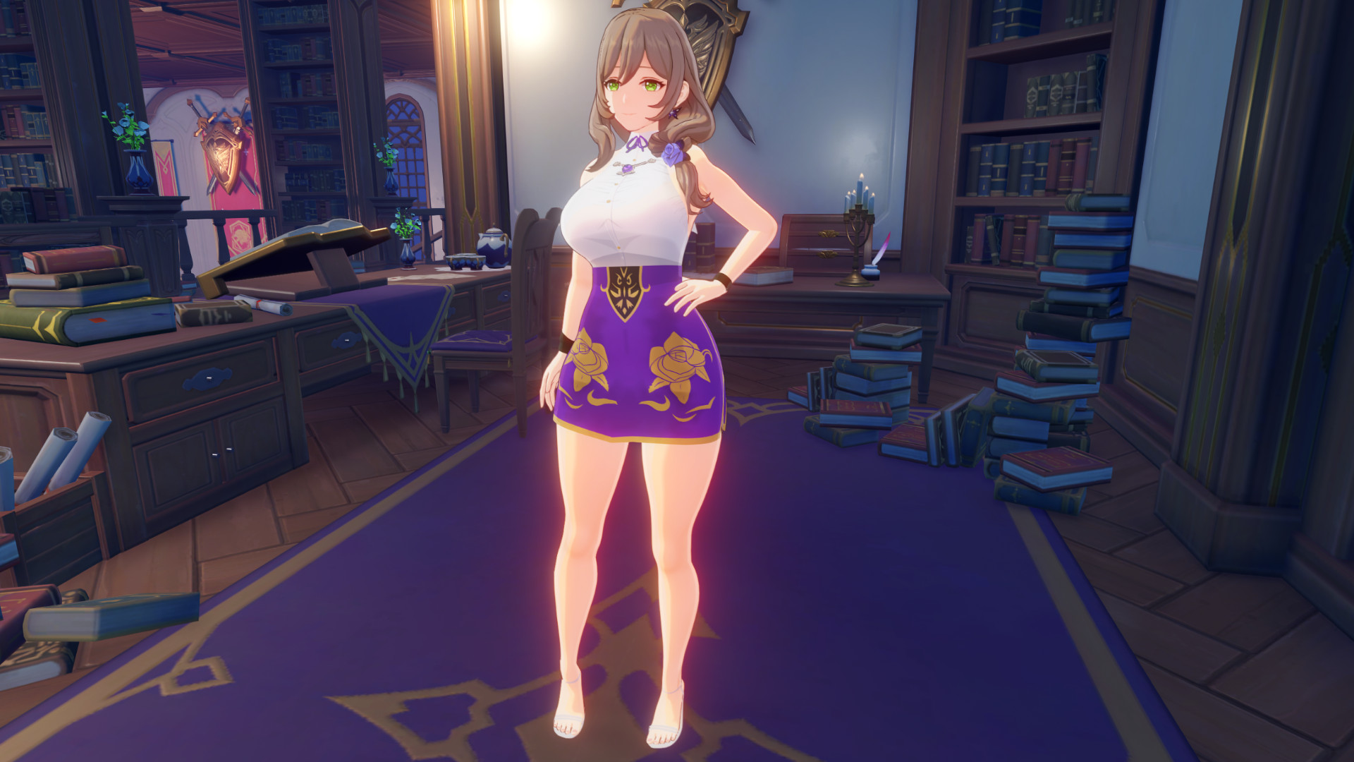 Summer Dress Lisa Mod for Genshin Impact | GI Mods