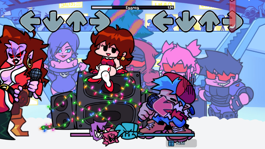 SaraHUD Mod for Friday Night Funkin' | FNF Mods