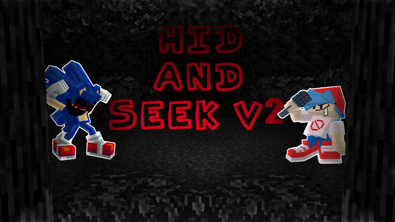 HIDE AND SEEK V2 - Minecraft Mod for Friday Night Funkin' | FNF Mods