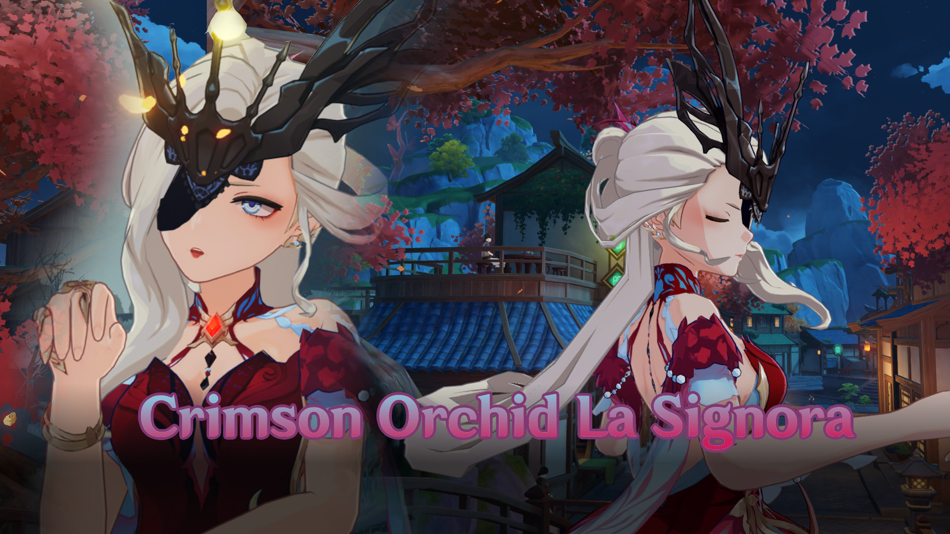 Signora the Crimson Orchid Mod for Genshin Impact | GI Mods