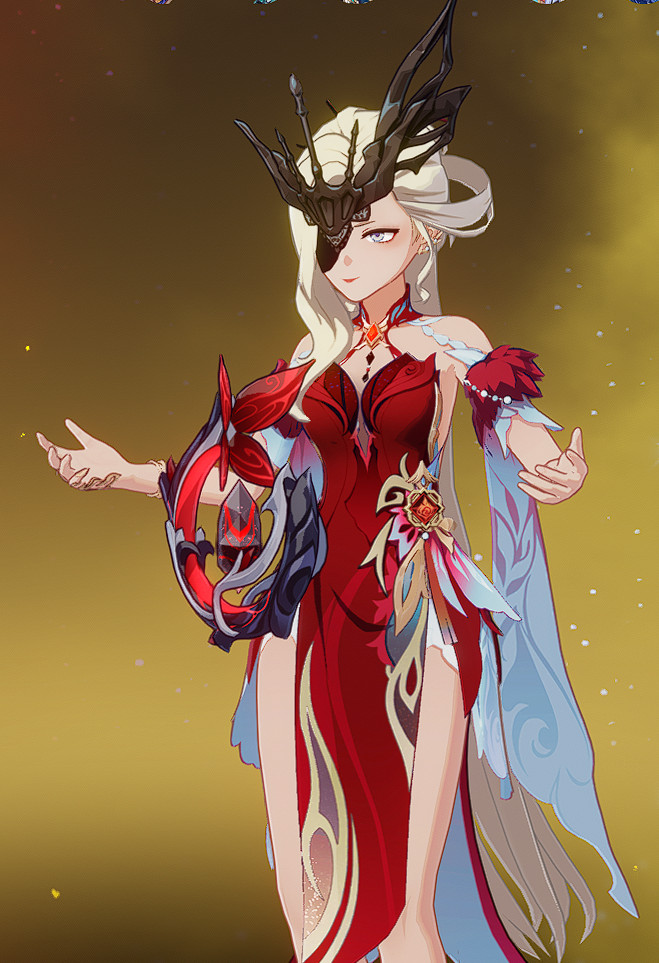 Signora the Crimson Orchid Mod for Genshin Impact | GI Mods