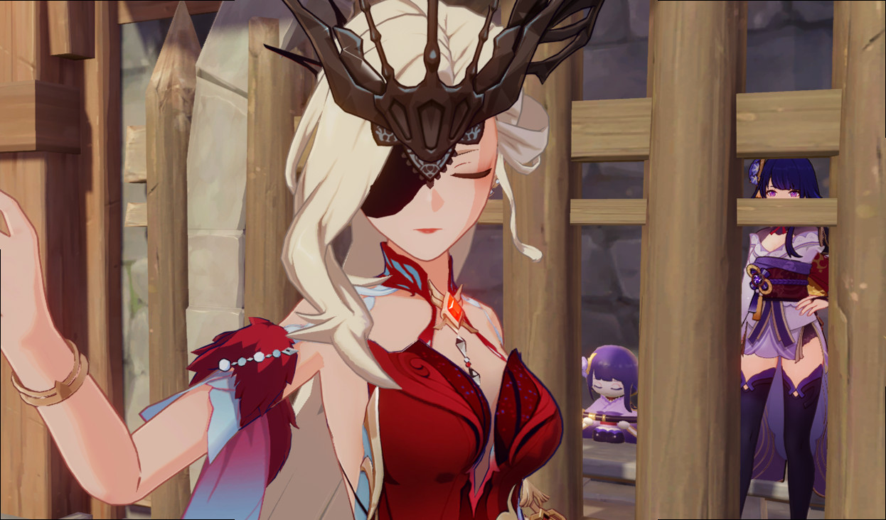 Signora the Crimson Orchid Mod for Genshin Impact | GI Mods