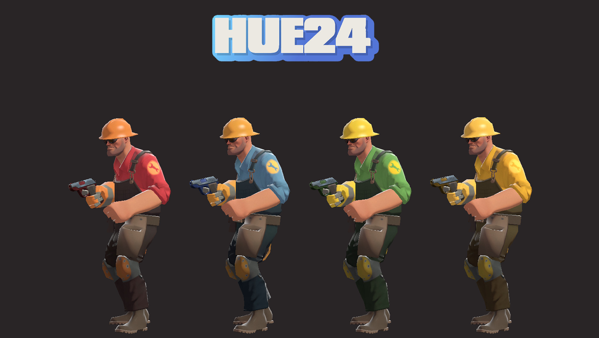 Team Color Pistol Mod for Team Fortress 2 Classified | TF2Classic Mods