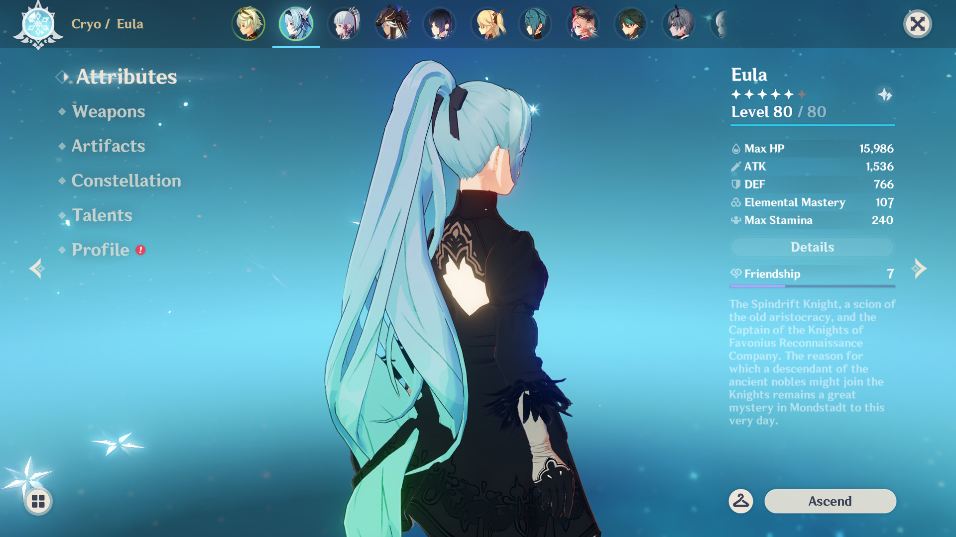 [Eula]Yorha Type 2B v2 Mod for Genshin Impact | GI Mods