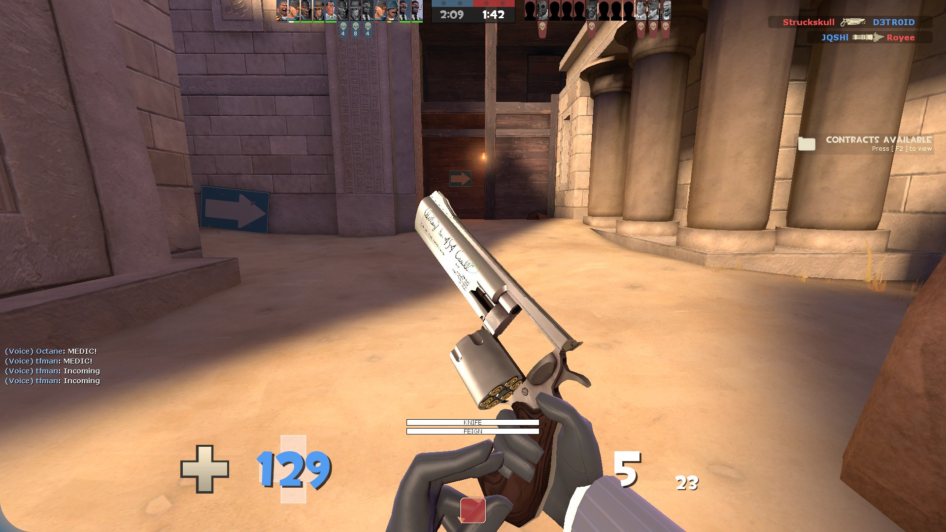 Ambassador Hellsing Designs(Works in Casual) Mod for Team Fortress 2 ...