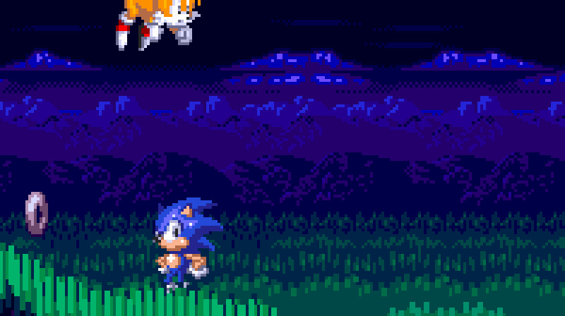 Nighttime Marble Garden Zone Mod for Sonic 3 A.I.R. | S3AIR Mods