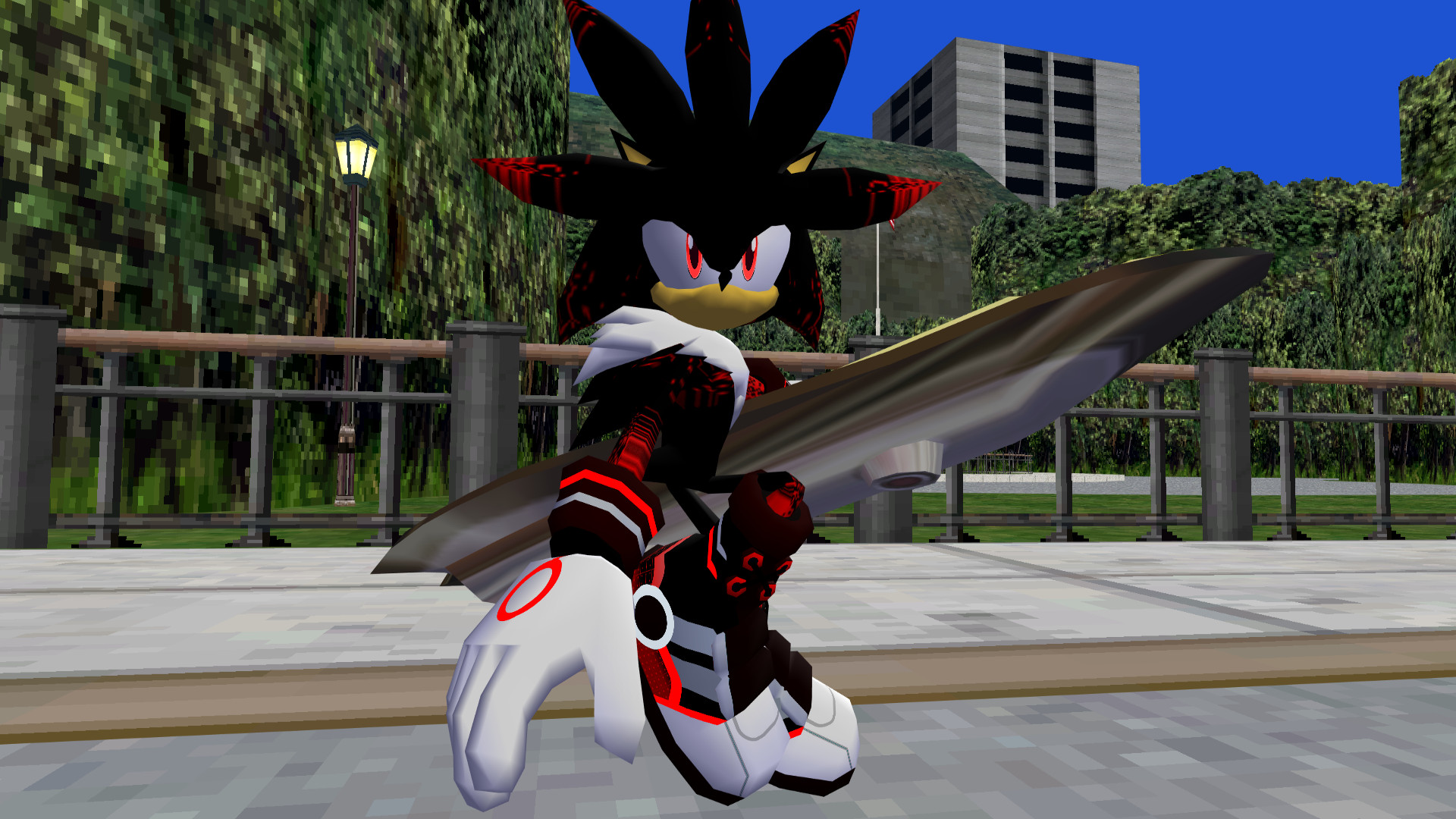 (DX) Silver - Cyber Corruption Mod for Sonic Riders (GameCube) | SR-GC Mods
