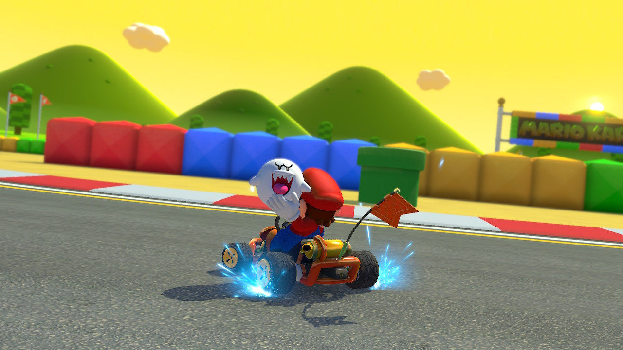 Wonder Boo over Regular Boo Mod for Mario Kart 8 Deluxe | MK8D Mods