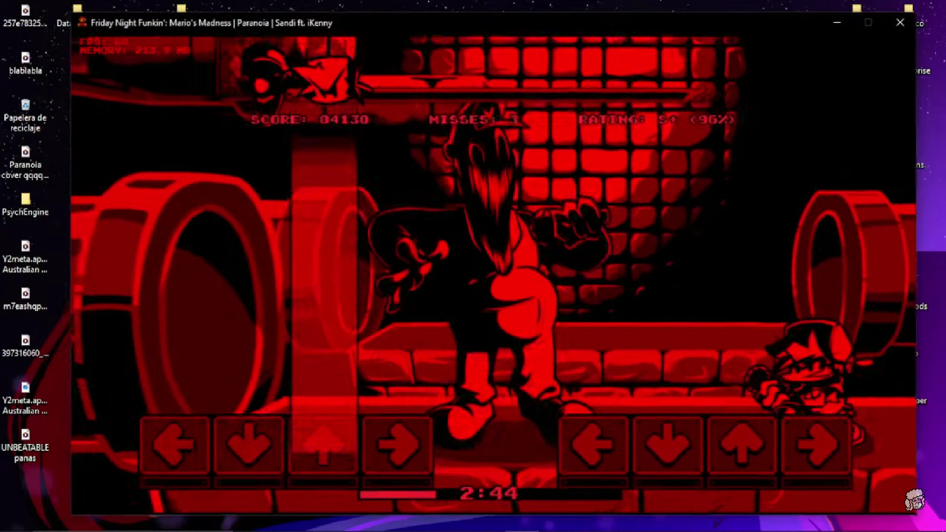 OLD PARANOIA (Fanmade) but is Playeable Mod for Friday Night Funkin ...