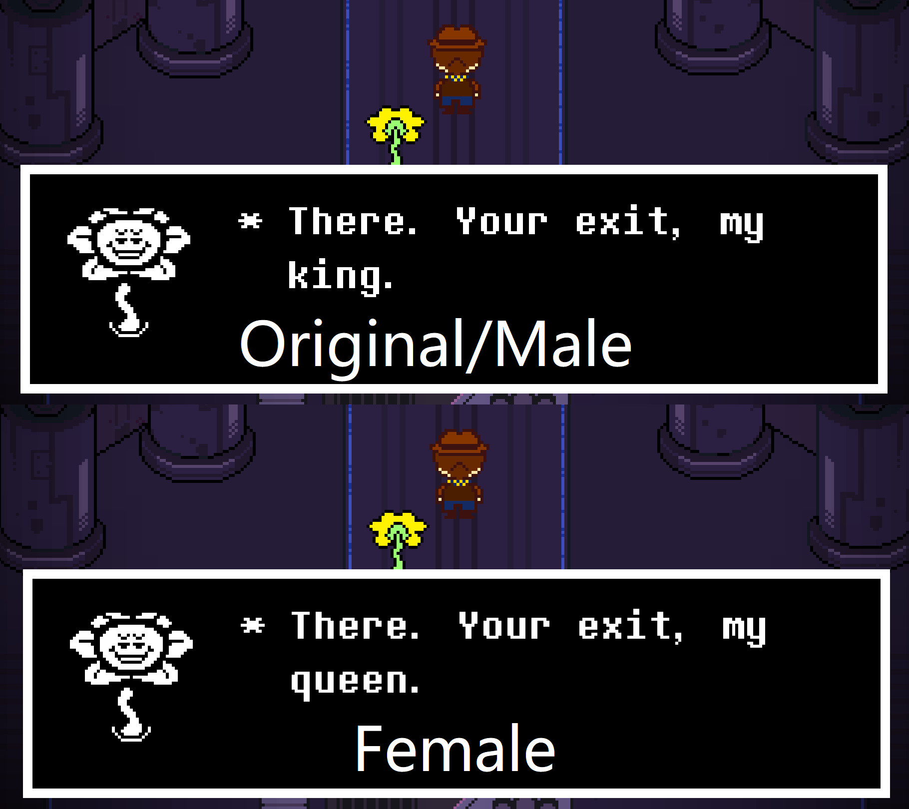 Gendered Clover Mod for Undertale Yellow | UTY Mods