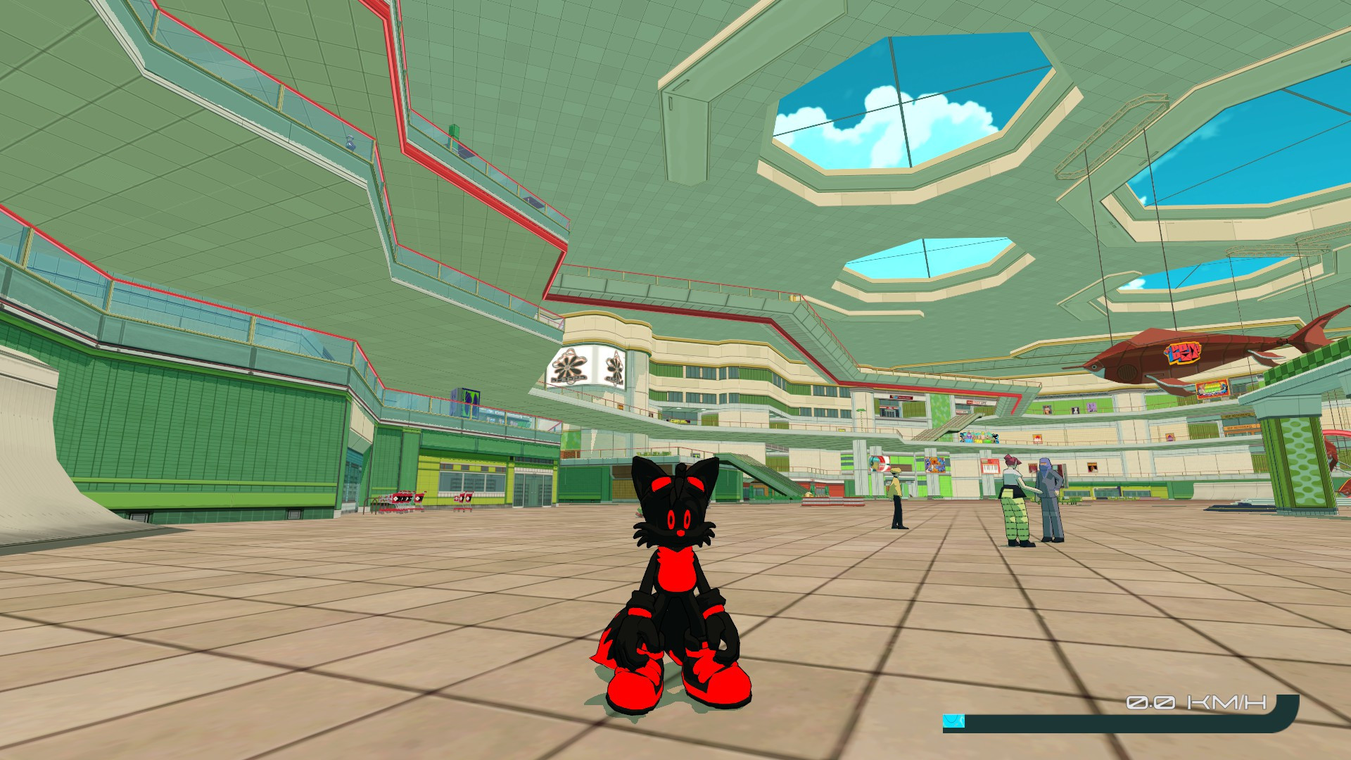 Miles 'Tails' Prower Mod for Bomb Rush Cyberfunk | BRC Mods