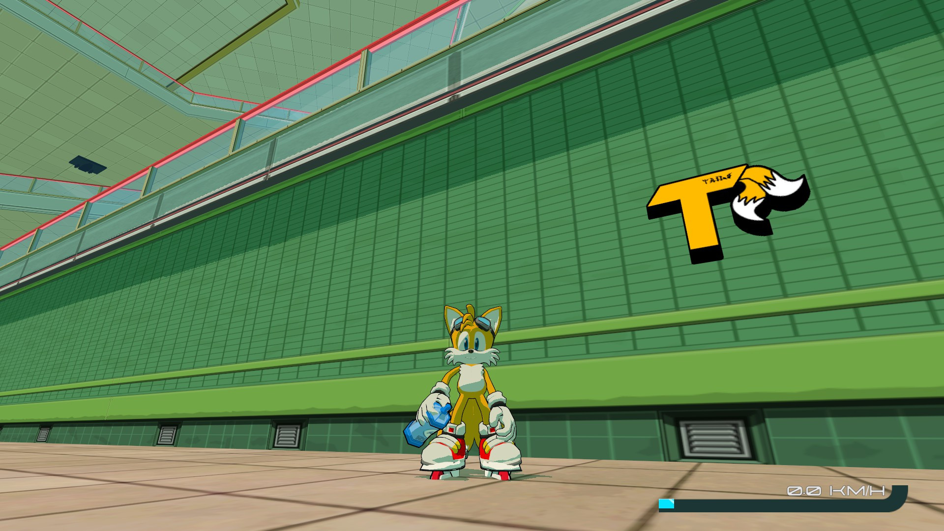 Miles 'Tails' Prower Mod for Bomb Rush Cyberfunk | BRC Mods