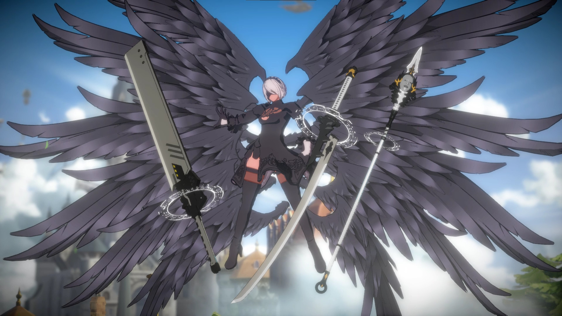 2B Lucilius Mod for Granblue Fantasy Versus: Rising | GB Rising Mods