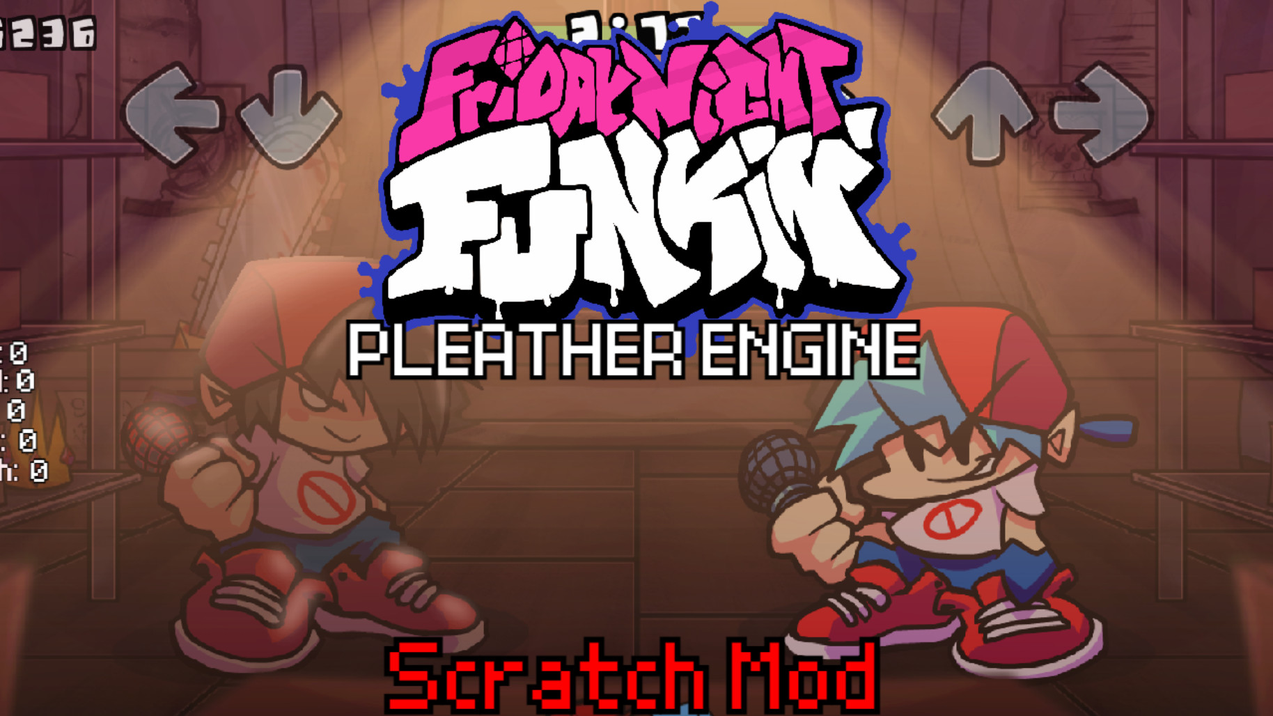FNF - Pleather Engine (Scratch Mod) Mod for Friday Night Funkin' | FNF Mods