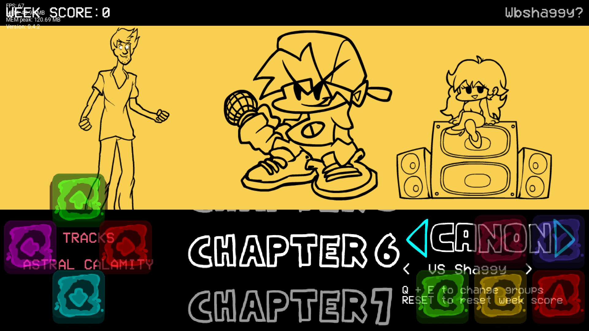 Shaggy 3 fan made v1.1 Mod for Friday Night Funkin' | FNF Mods