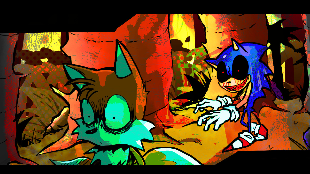 Sonic.exe Strikes Back-Dreadful Encounters Mod for Friday Night Funkin ...