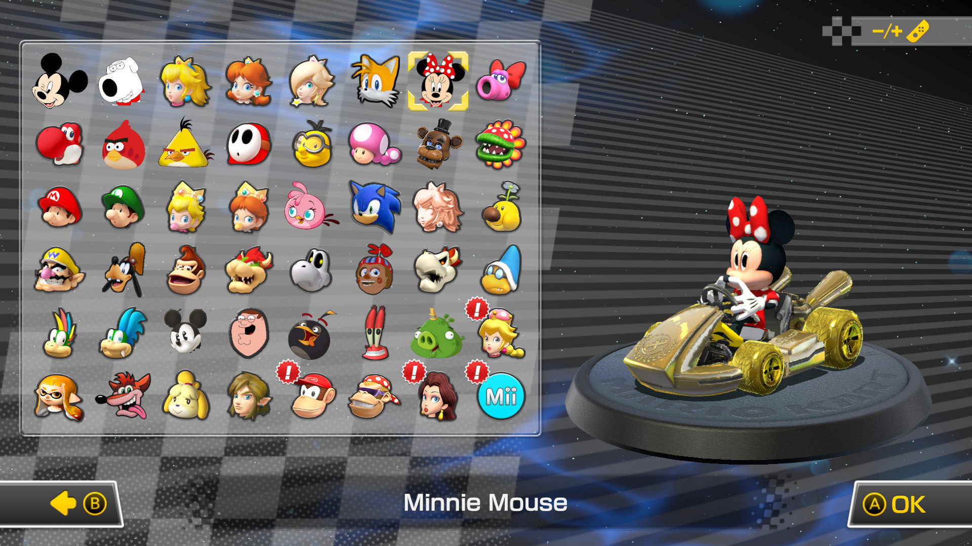 Minnie Mouse Mod for Mario Kart 8 Deluxe | MK8D Mods