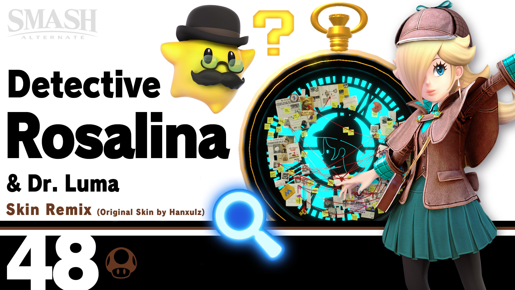Detective Rosalina & Dr. Luma Mod for Super Smash Bros. Ultimate | SSBU Mods