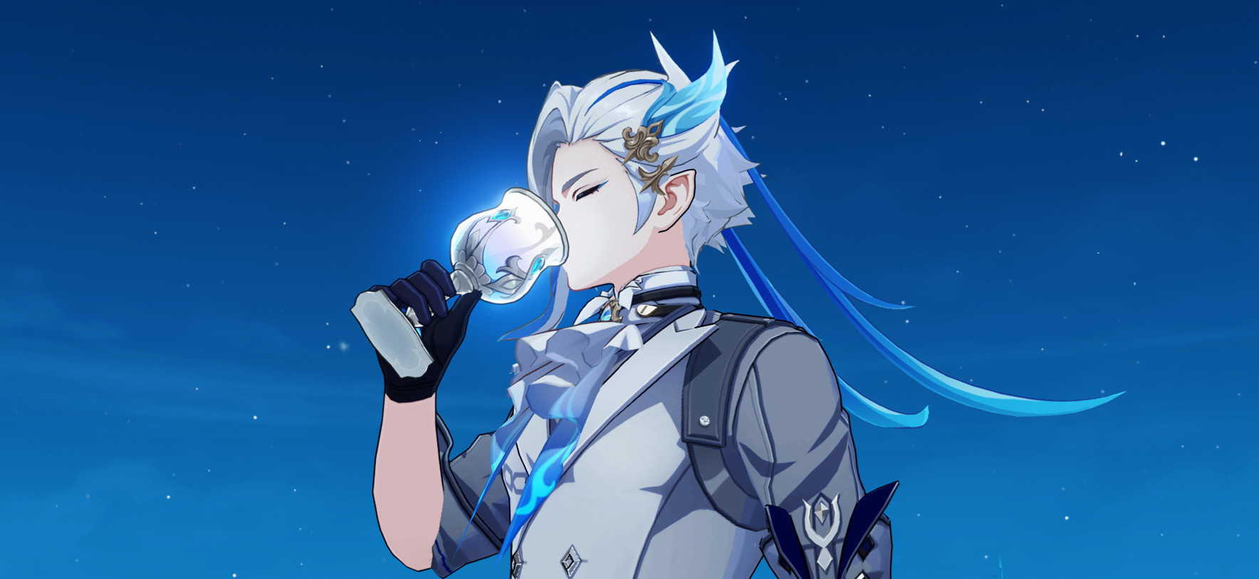 Neuvillette short hair + shirt Mod for Genshin Impact | GI Mods