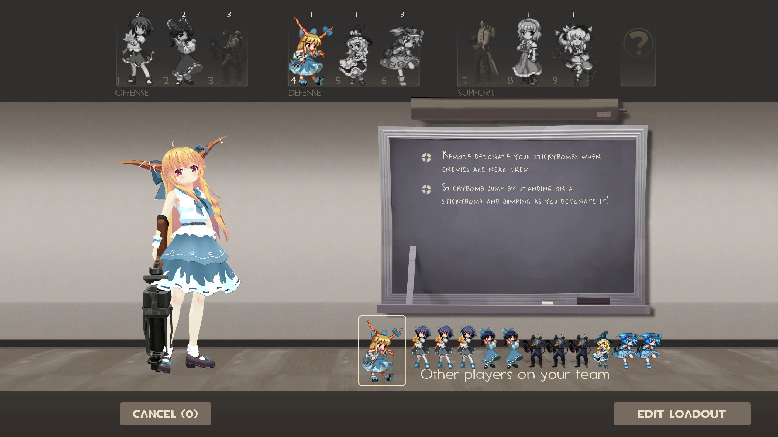 Ibuki Suika Mod for Team Fortress 2 | TF2 Mods