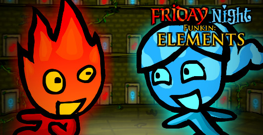 FNF: Elements (Fireboy & Watergirl One Shot) Mod for Friday Night ...