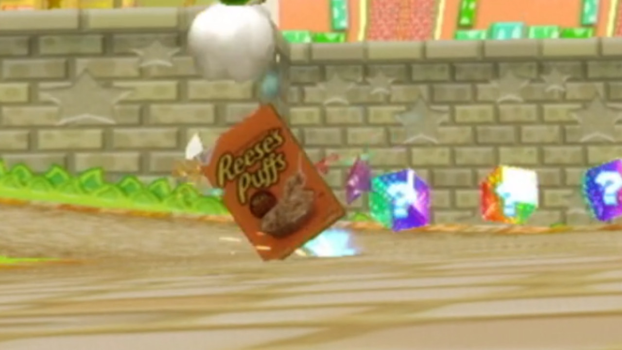Reese's Puffs in Mario Kart Wii Mod for Mario Kart Wii | MKWii Mods