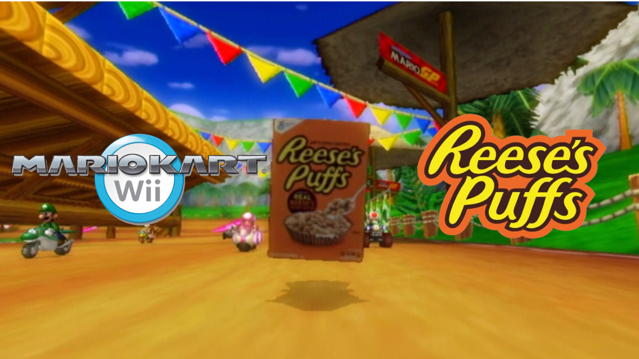 Reese's Puffs in Mario Kart Wii Mod for Mario Kart Wii | MKWii Mods
