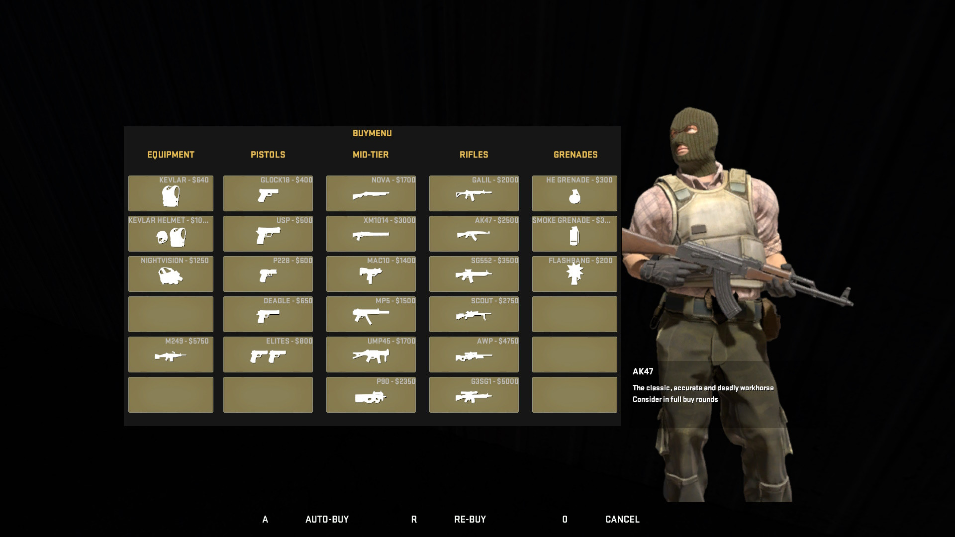 Old Menu Background Counterstrike Source Gui Mods